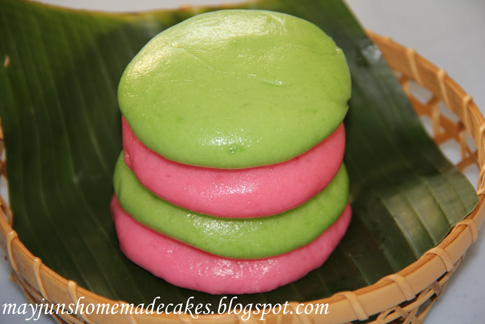 mayjun's Homemade Cakes: Steamed Hakka Glutinous Rice Flur Pancakes ...