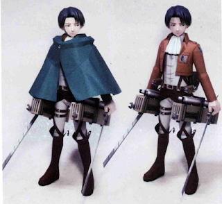 LEVI ACKERMAN papercraft