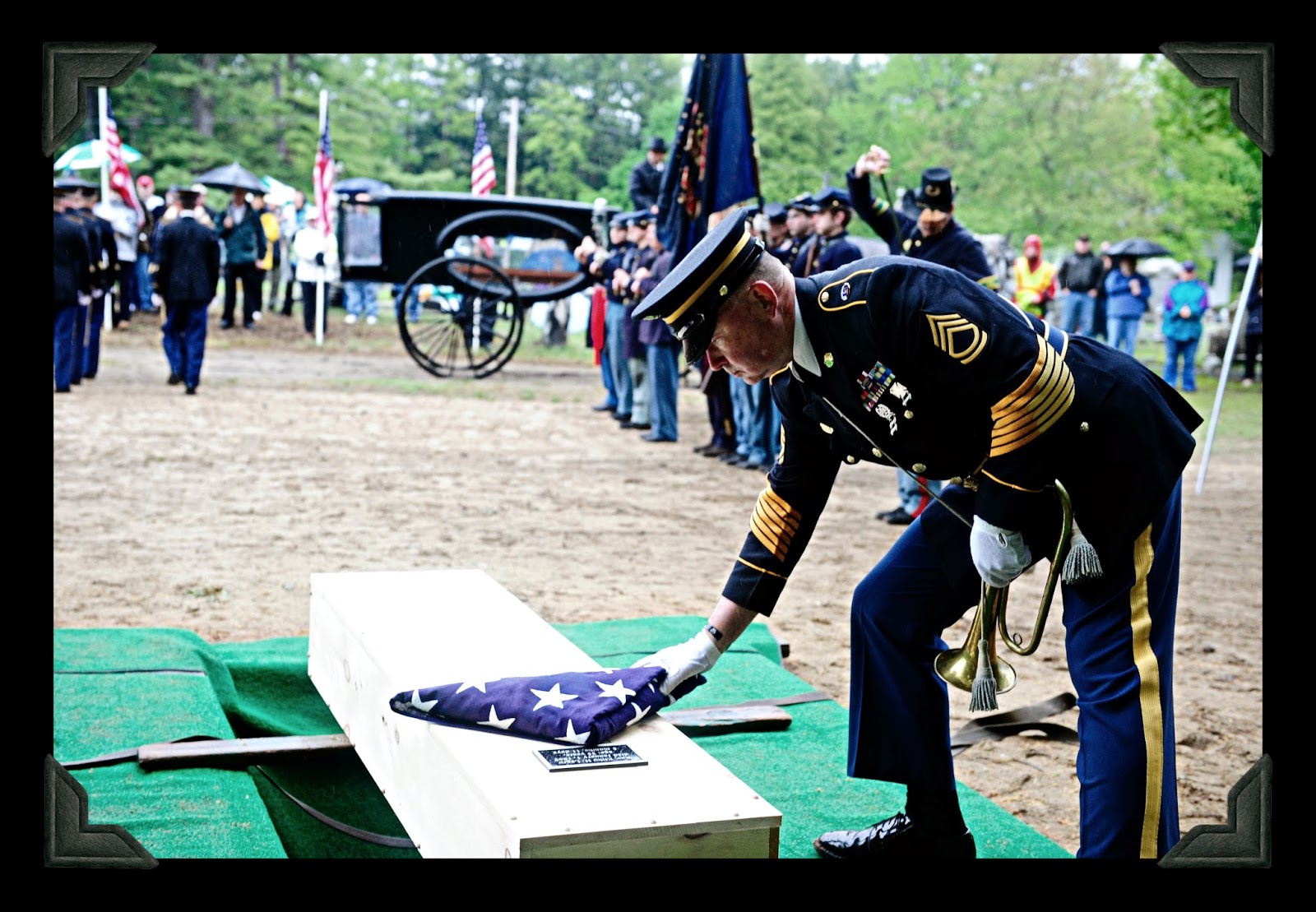 Taphophile Corner: The Photo Journal of a Civil War Soldier's Funeral.