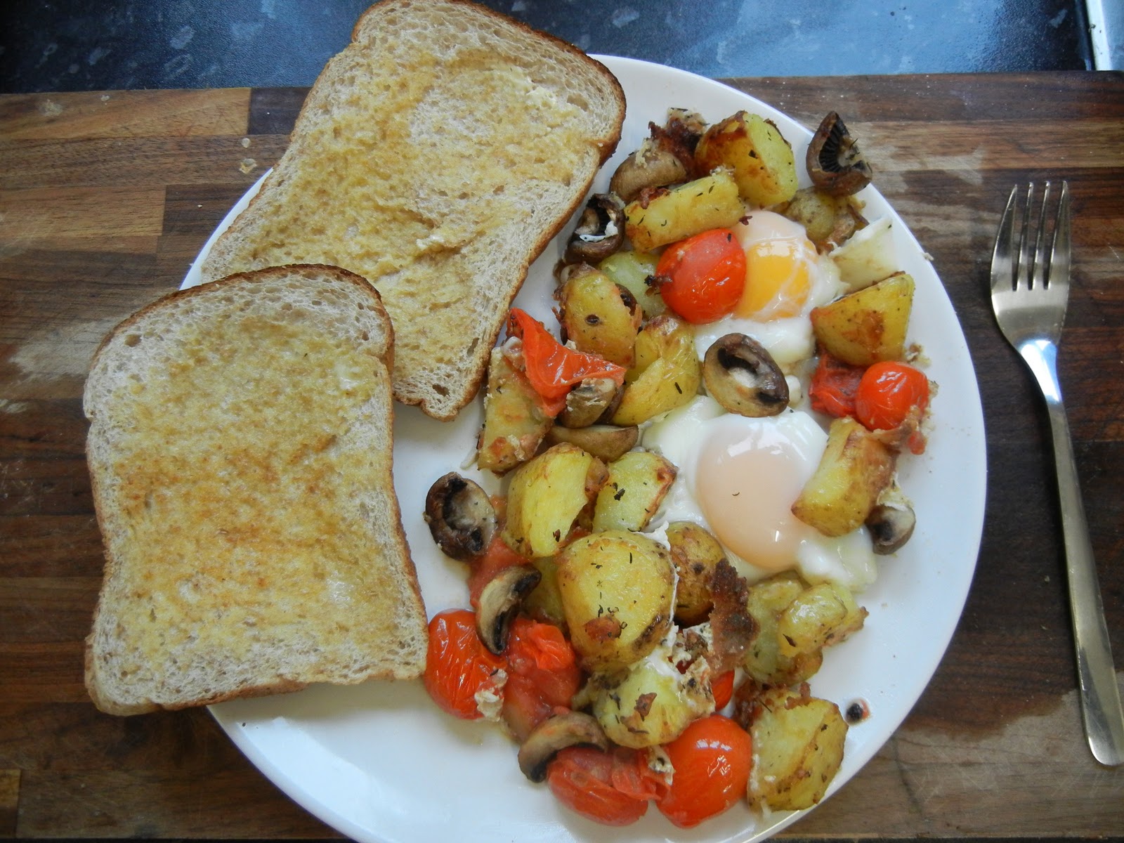 Oven Lovin': All In One Veggie Breakfast