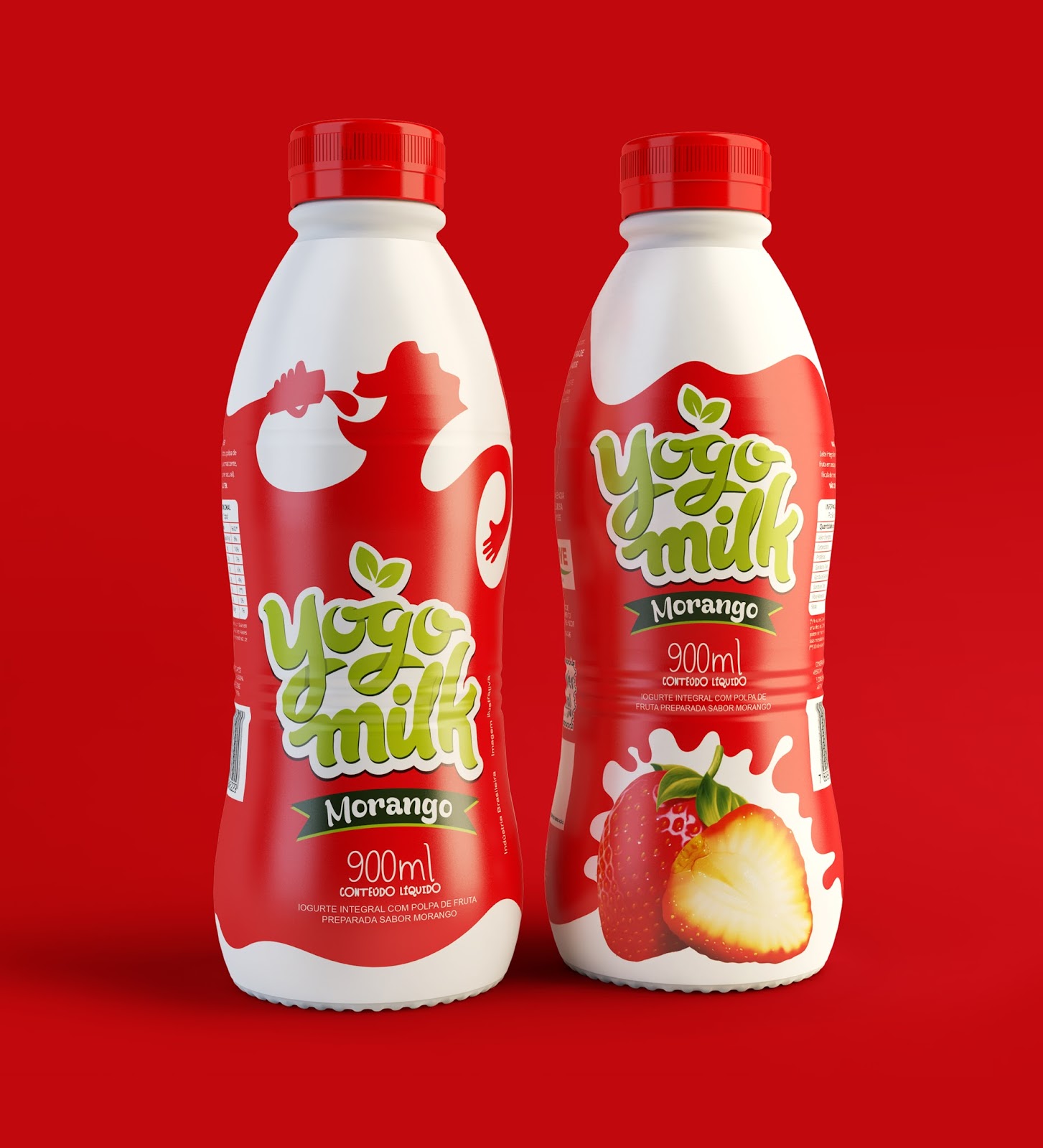 Yogomilk Yogurt on Packaging of the World - Creative Package Design Gallery
