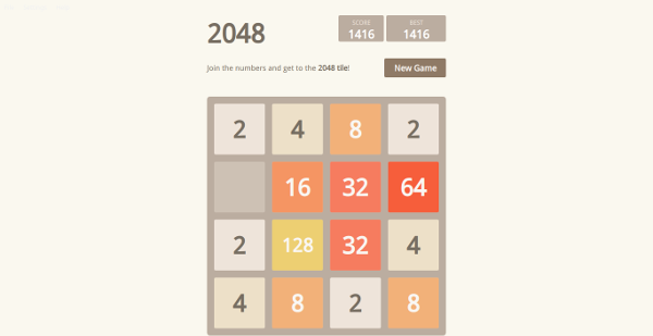 Game 2048 QT para Debian, Ubuntu e derivados