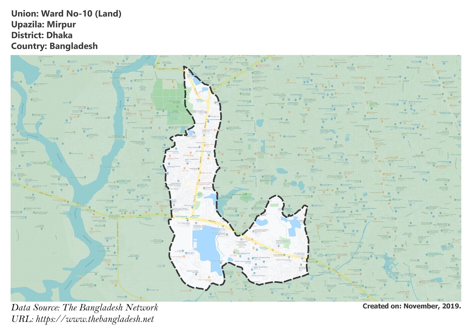 Ward No-10, Mirpur, Dhaka