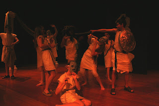 "Circus Olympus" ... Greek Theatre!: Perseus & Medusa Production Photos