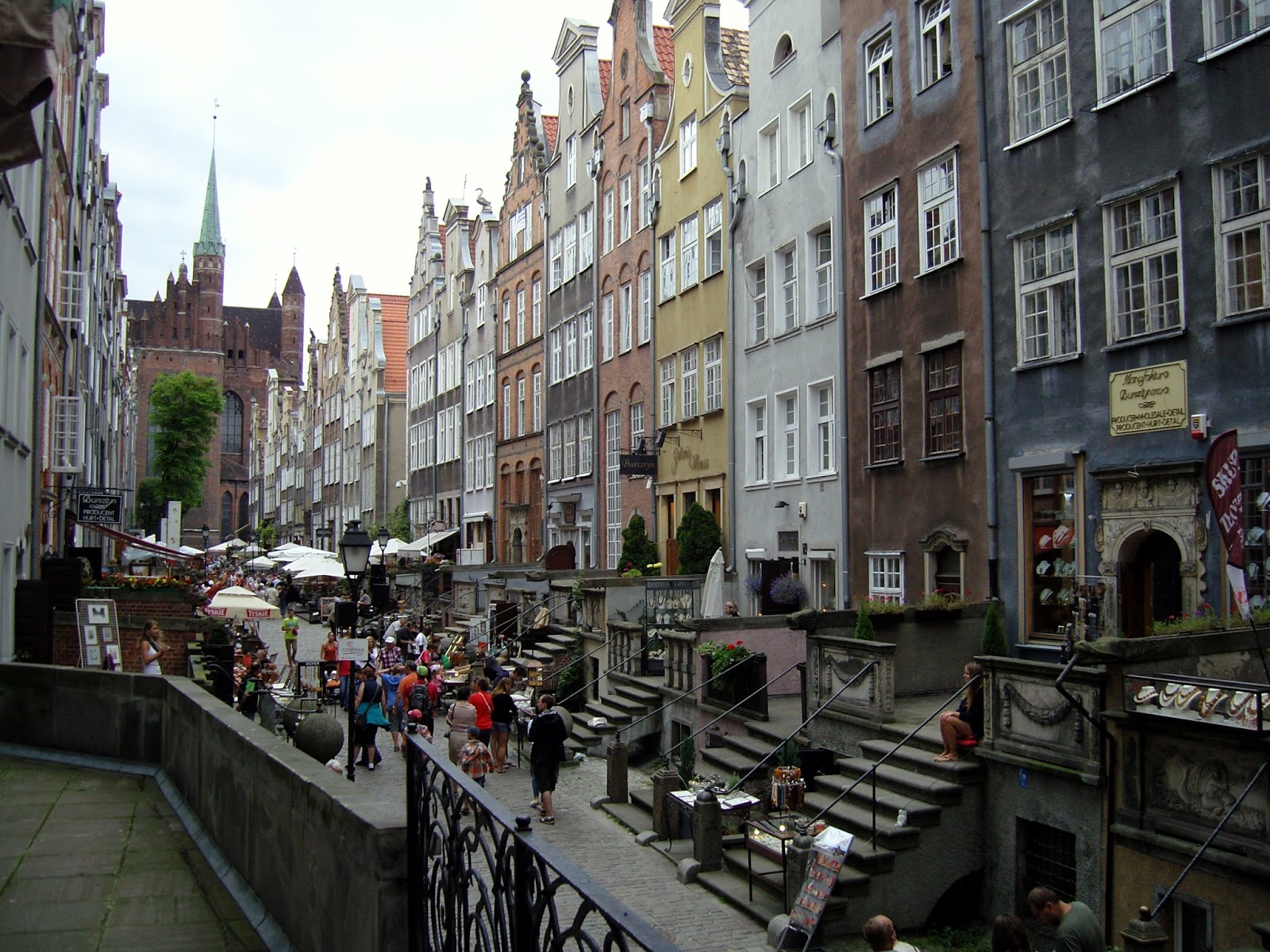 voyages mes : Ulica Mariacka w Gdańsku