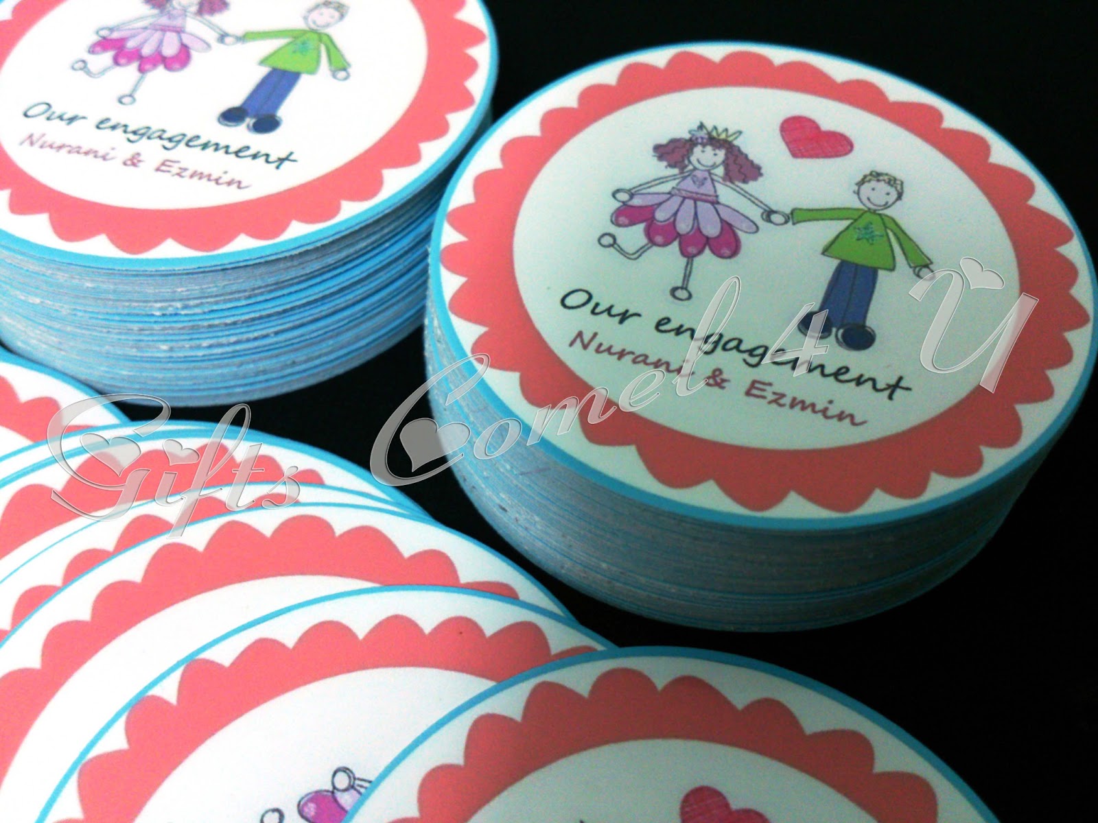 Gifts Comel 4 U: Ordered by Nurani : Sticker (5.4cm)