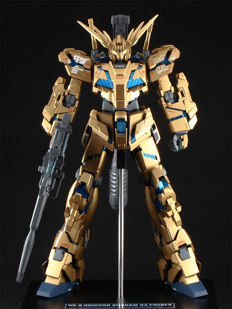 GUNDAM GUY: MG 1/100 Unicorn Gundam 03 Phenex - Painted Build