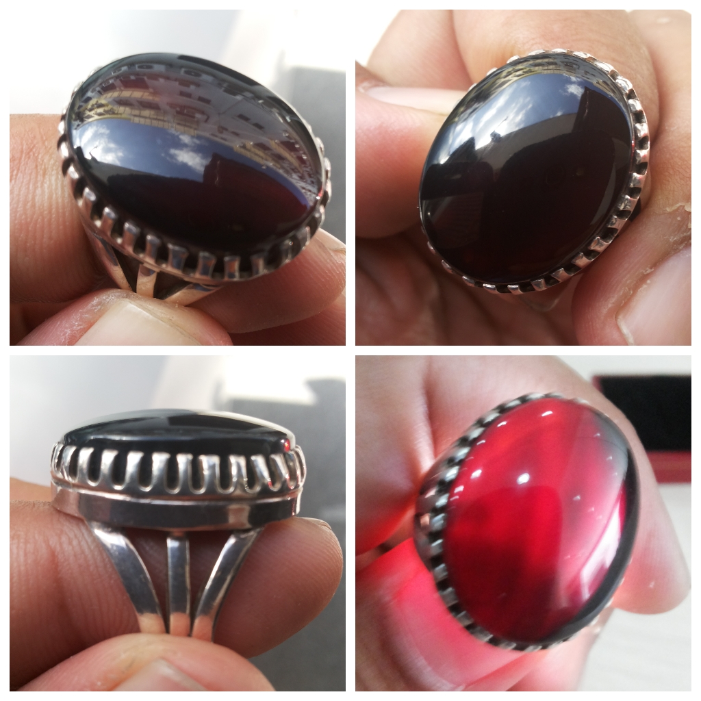 Keindahan Akik Yaman: Cincin Akik Yaman Hitam Shaft Alabd Final Color ...