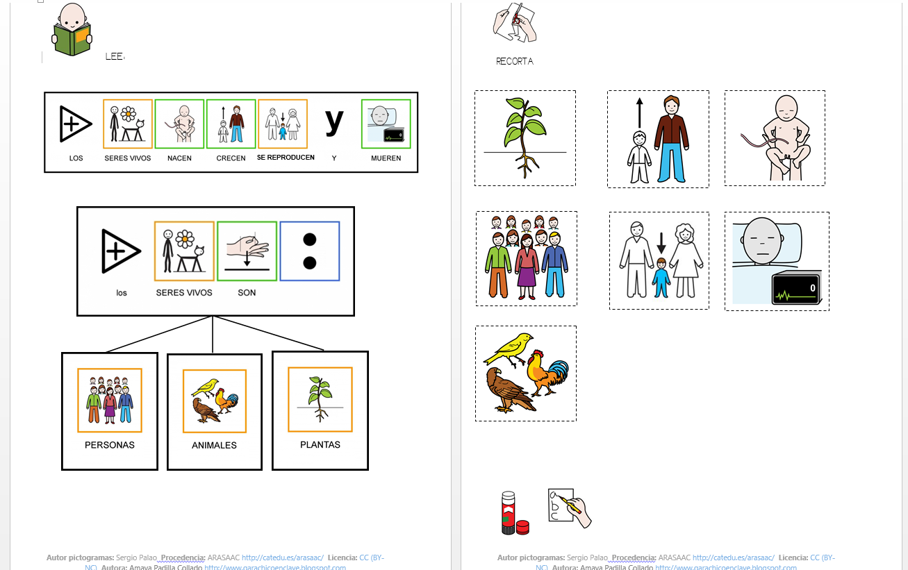 AULA TEA CAPIBARA: MATERIAL PARA TRABAJAR EL TEMA 4 DE NATURALES EN ...
