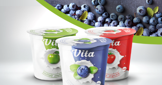 Vita yogurts on Packaging of the World - Creative Package Design Gallery