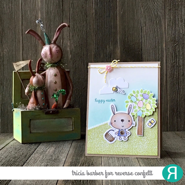 Diary of an Inky Girl…: Reverse Confetti - Easter Card