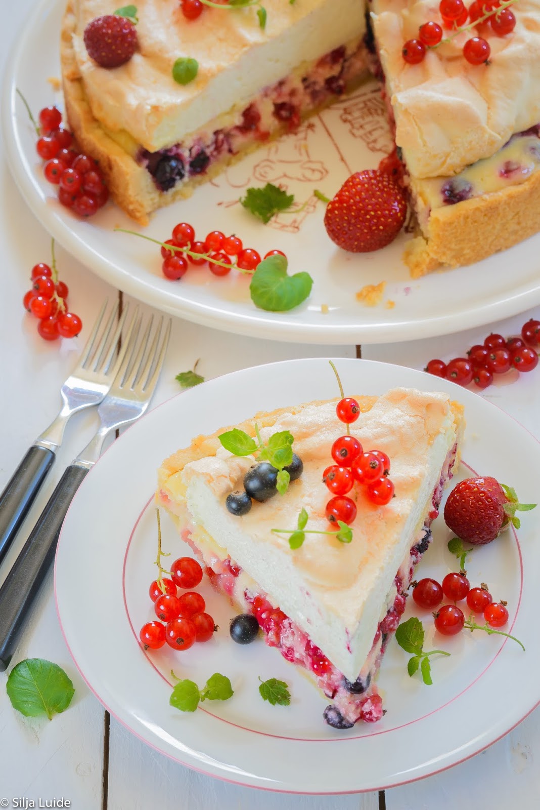 Silja, Food & Paris: Beseekateega kondenspiima-marjakook