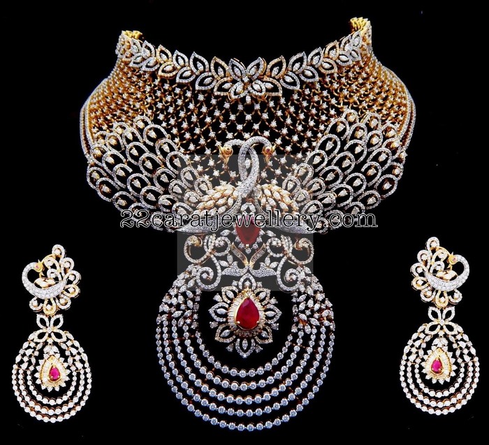 Tremendous Diamond Set by Kothari Jewelry - Jewellery Designs