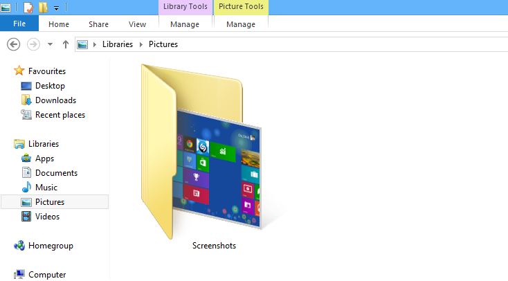 Easiest Way to take Screenshot in windows 8