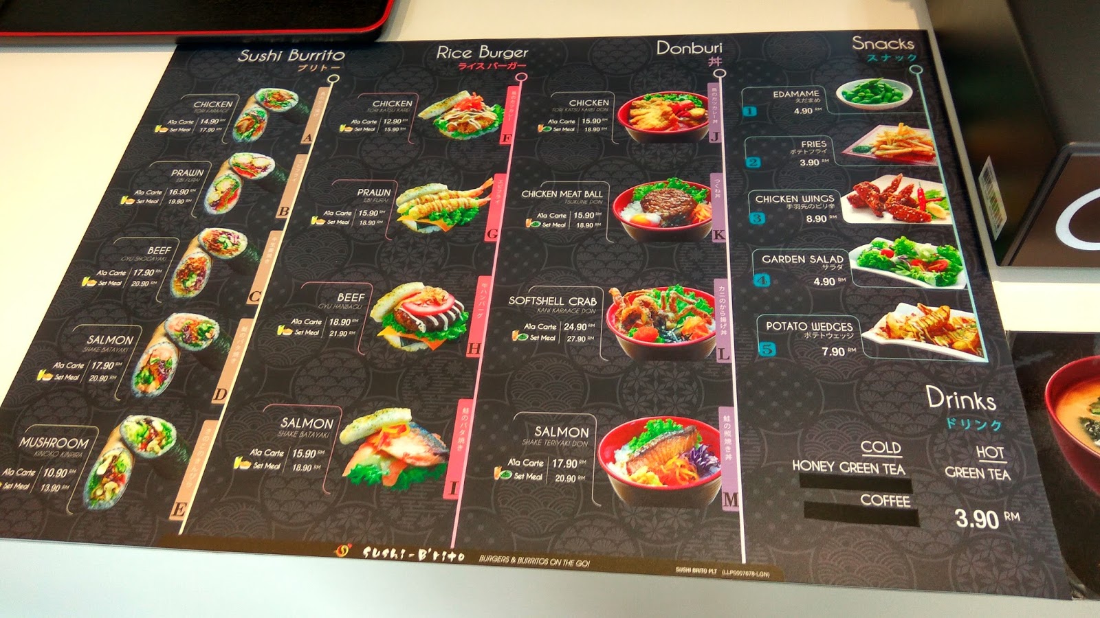 It's About Food!!: Sushi-B'rito Burgers & Burritos On The Go! @ SETIA ...