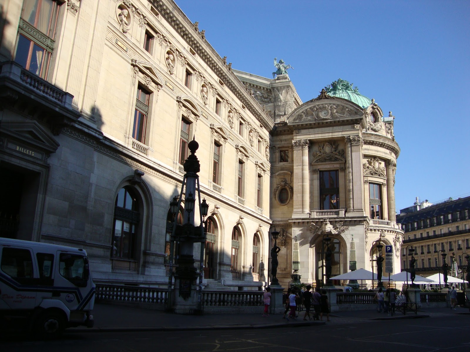 Historia y Genealogía: Plaza de la Opera. Palacio Garnier. París