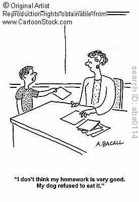 Cloud nine: I hate homework...