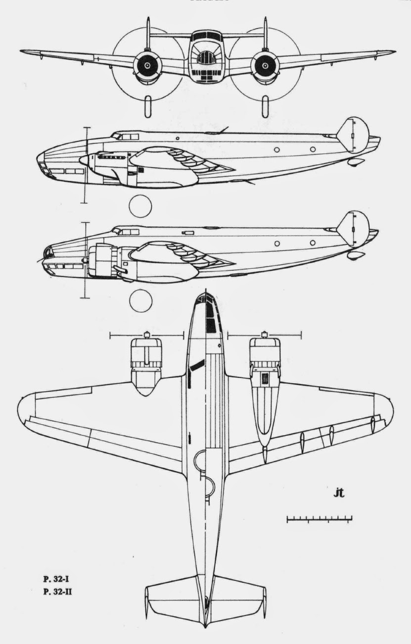 Italian Aircraft of WWII: Piaggio P.32