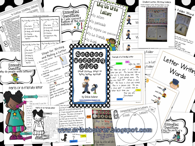 Letter Writing Unit: Teaching Letter Writing Through Picture Books