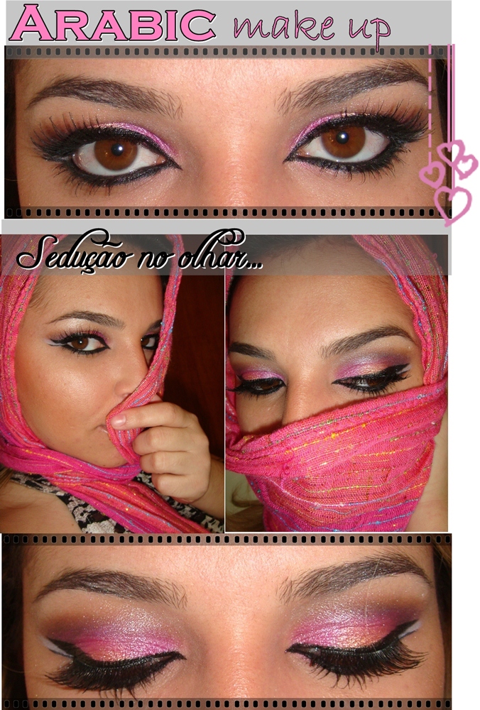 Arabic makeup - PRODUTINHOS NO CABELO