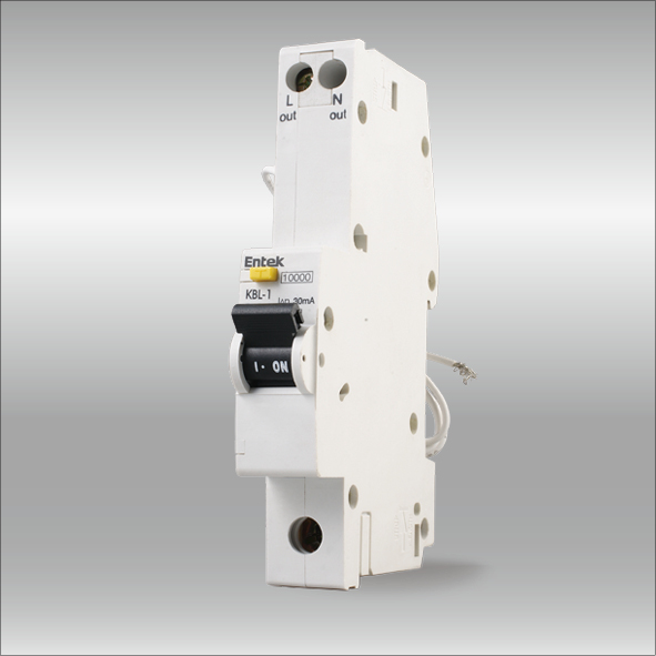 Entek Electric : Single Module RCBO's (MCB/RCD)