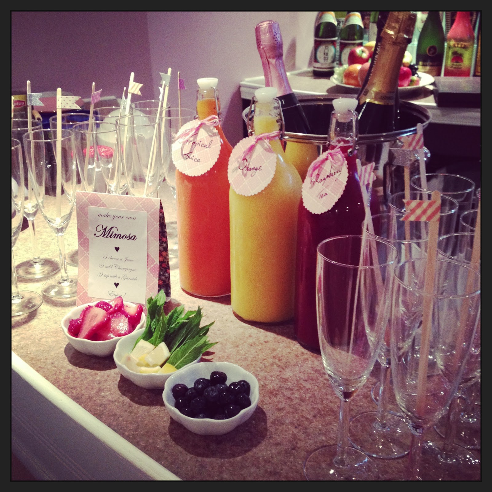 kiki's B.F.F: Make your own Mimosa Bar [Recipe]