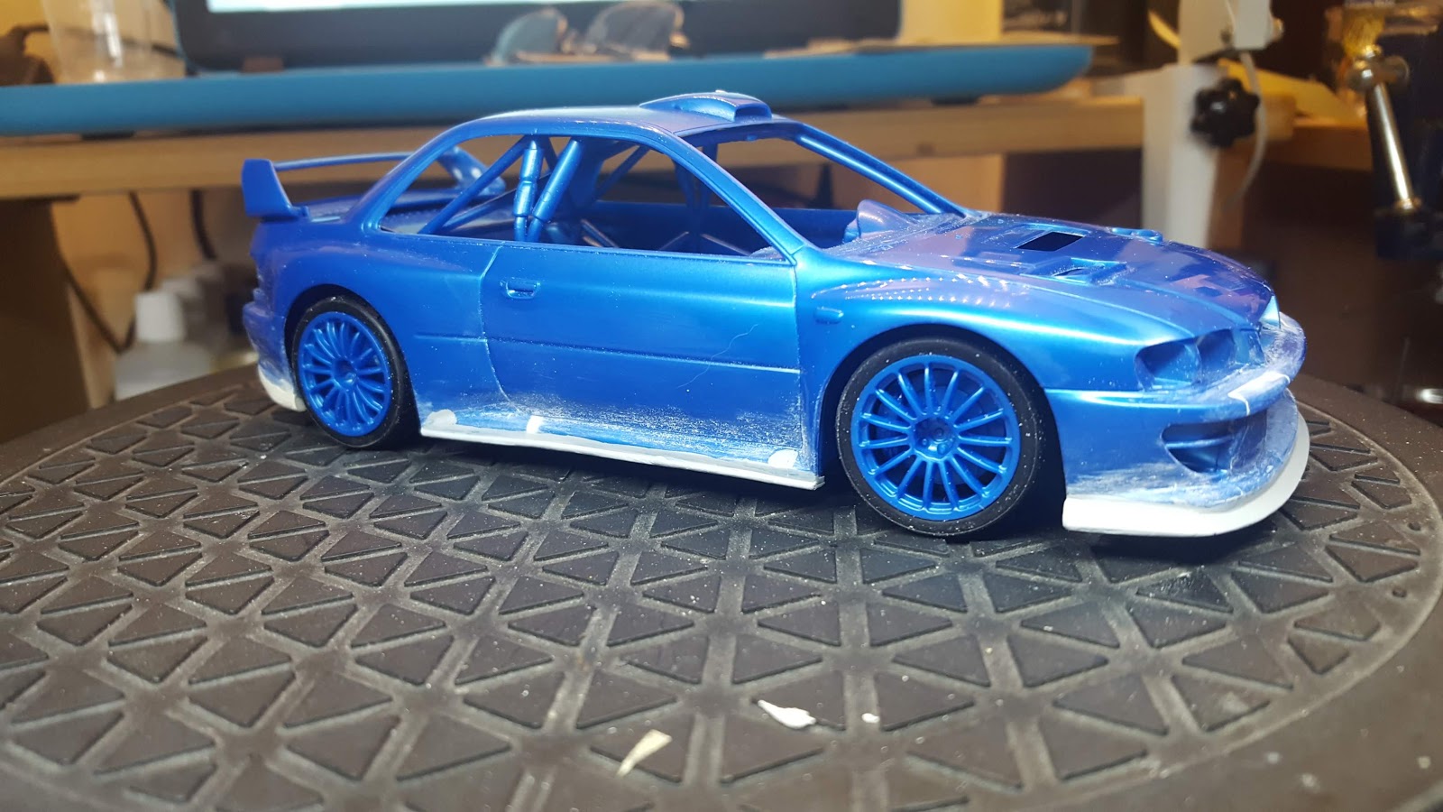 The Mechanics Modelling World: Subaru "Scooby" Impreza WRC WIP #01