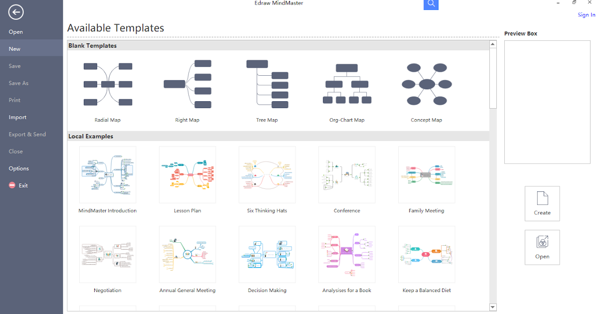 Membuat MindMap dengan EDraw Mind Master