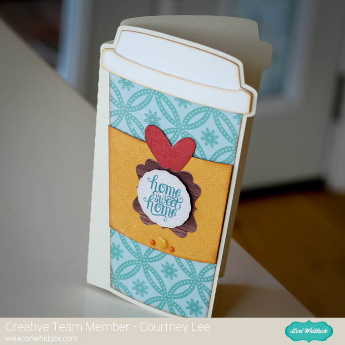 Court's Crafts: Coffee Cup Shaped Card