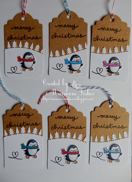 Marianne's Craftroom: Penguin tags