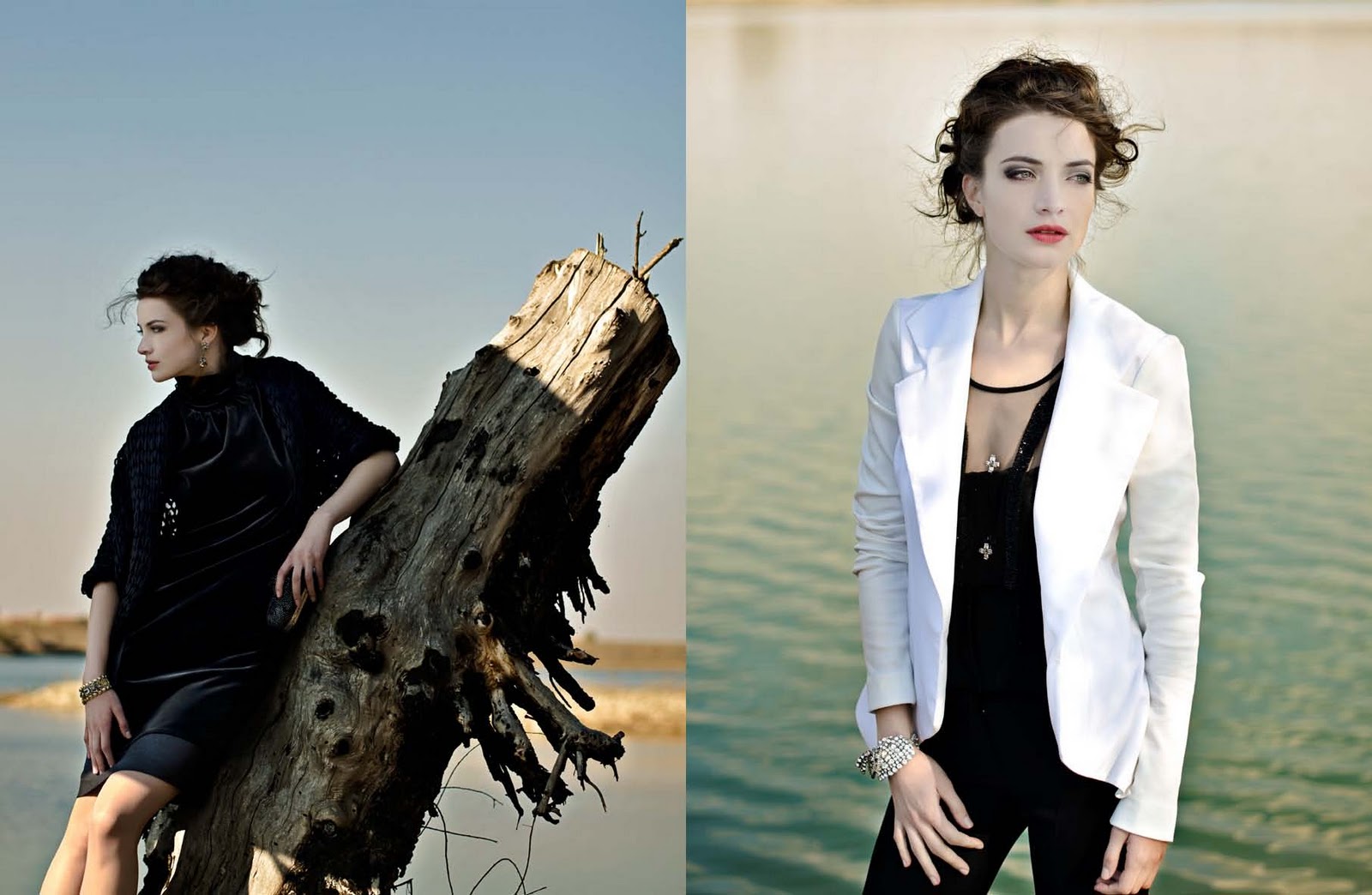 Visages model group: Mariya Miteva for MODA magazine