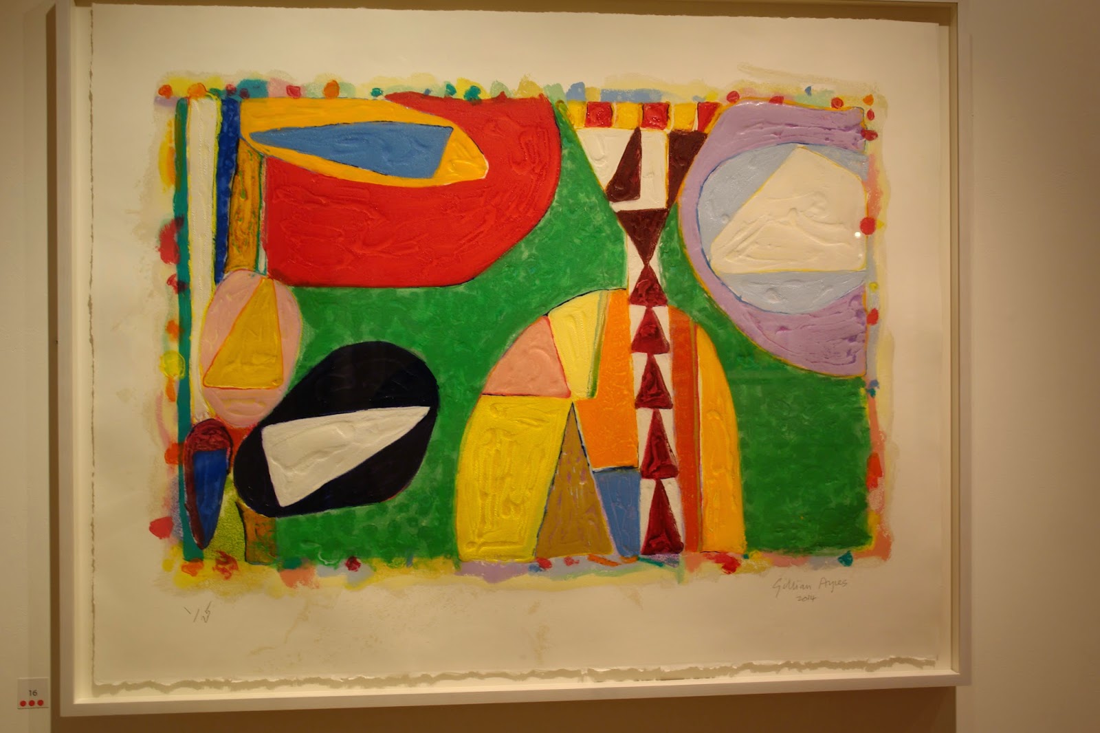 Gillian Ayres @ Burton Art Gallery | J U M
