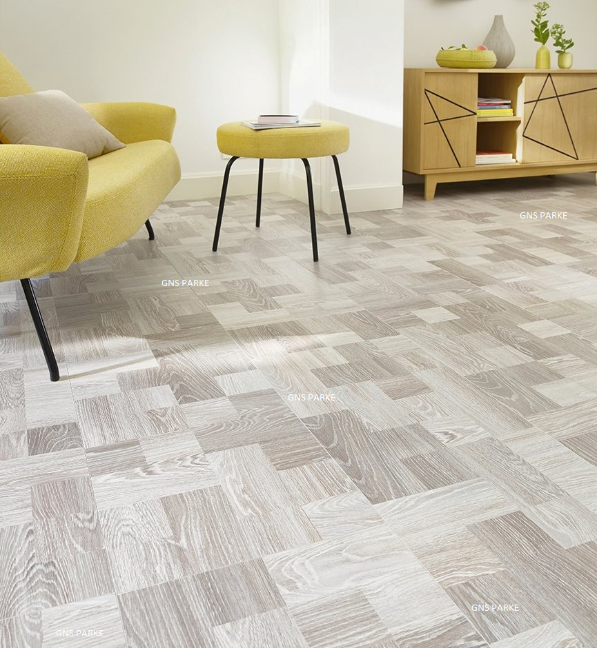 Karo Tasarım Laminat Parke Modelleri: Gri Meşe Karma Karo Döşeme ...