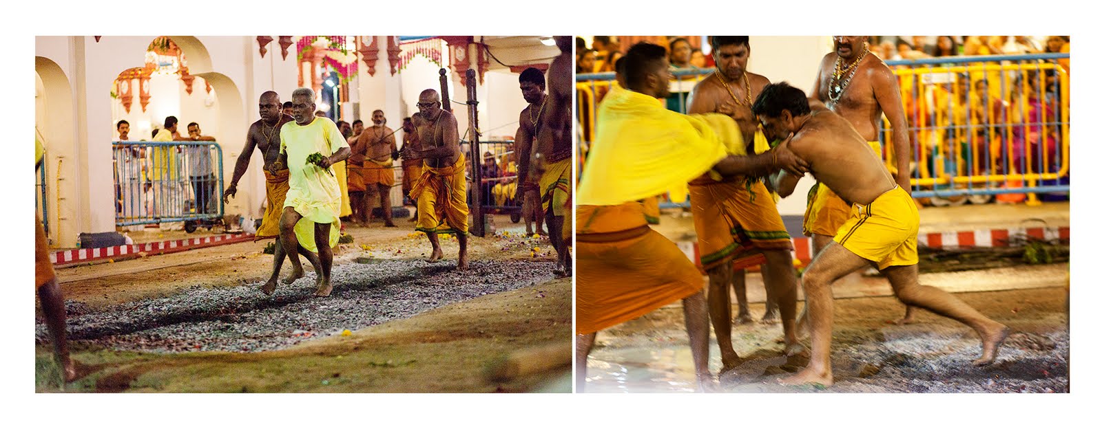 postcards from singapore: theemithi : hindu fire walking festival