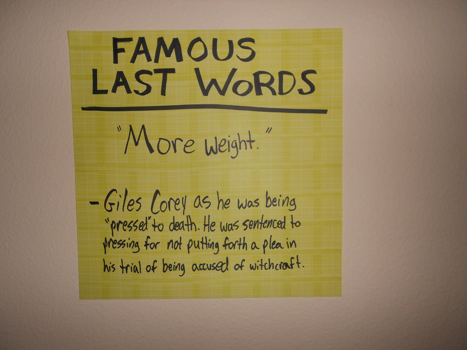 Quotes About Famous Last Words. QuotesGram