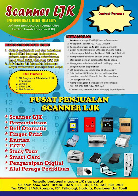 Scanner LJK - OMR - DMR - SMR - Software LJK - Alat Koreksi LJK ...