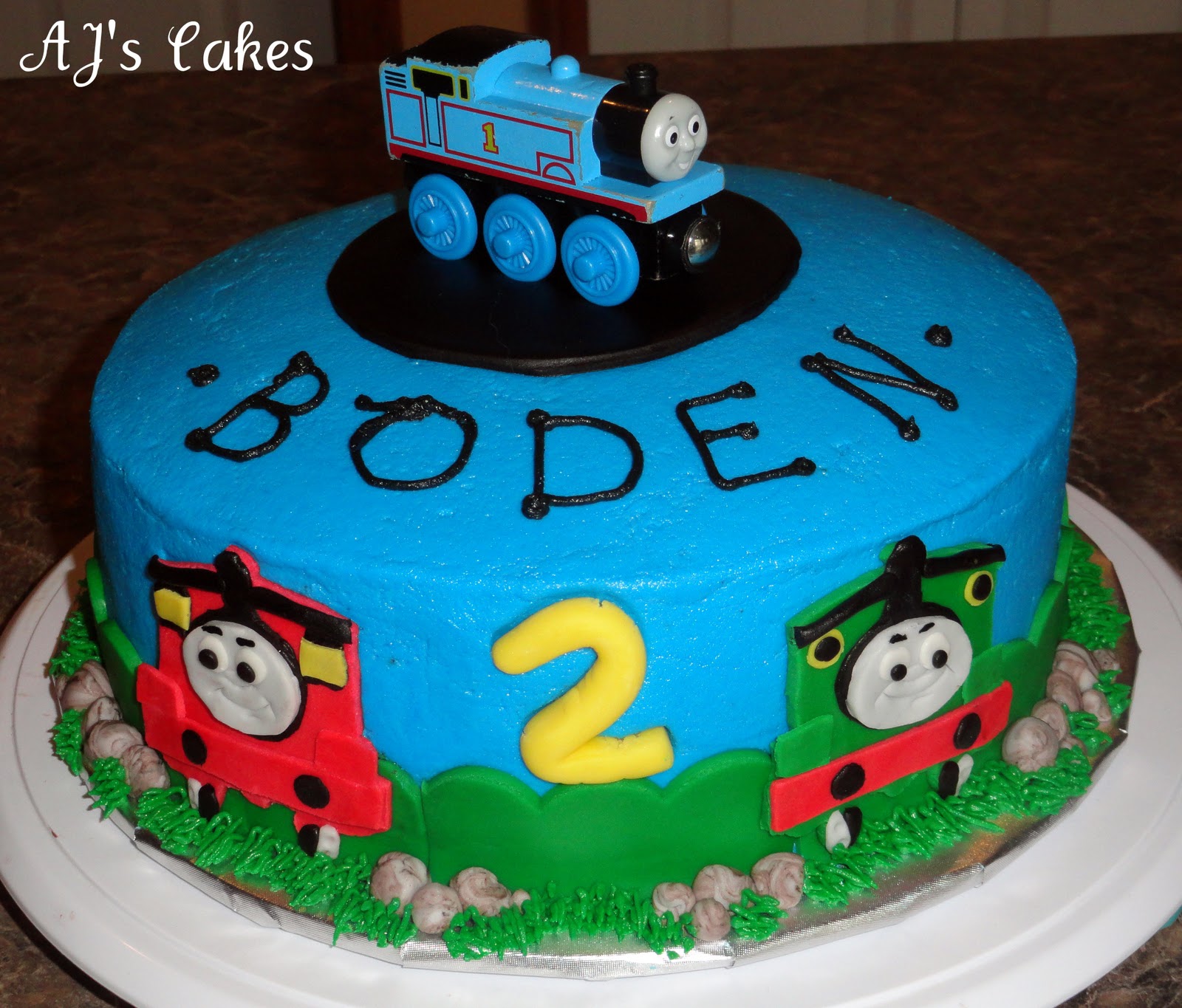 AJ's Cakes: Thomas the Train Cake