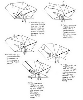 Kelas Seni Visual Chan 陈燕玲美术课室: Origami Rama-Rama 蝴蝶折纸