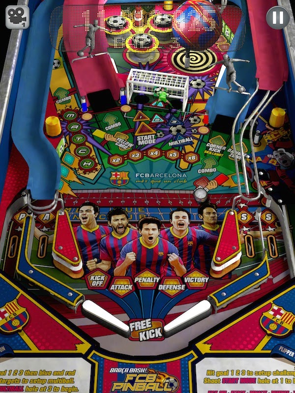 The Mac pinball history: FC Barcelona pinball