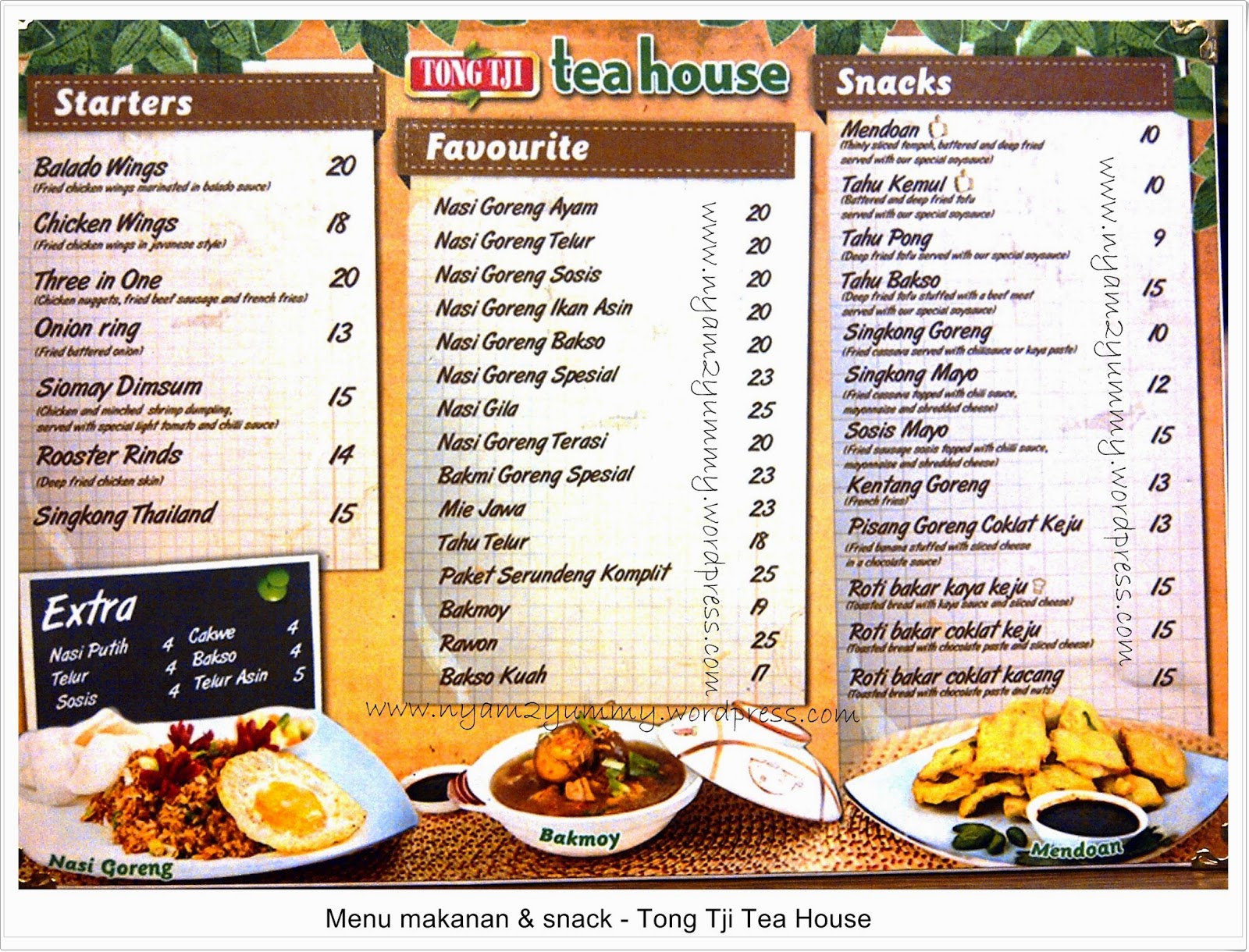 nyam2yummy: Tong Tji - Tea House