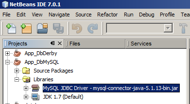 Koneksi Database MySQL dengan Netbeans 7.0.1 - Belajar Coding