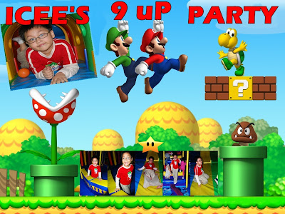 Party of Three: Icee's 9th Super Mario Birthday Party