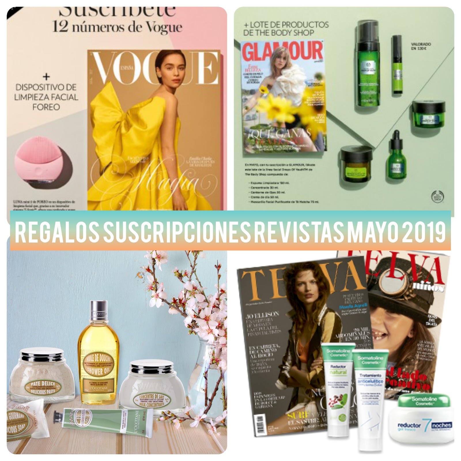 Regalos Suscripciones Revistas Mayo 2019 - Contando Mis Cositas...