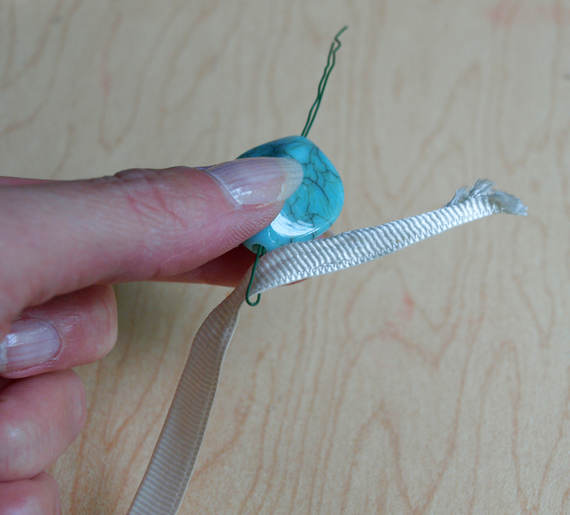 Beaded Ribbon Necklace Techniques – Less Than Perfect Life of Bliss