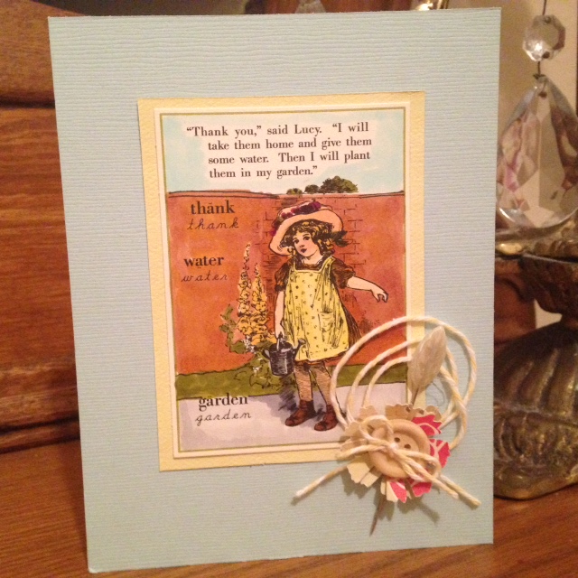 Beverly's Blog: Vintage Fall Card