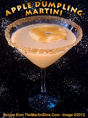 The MARTINI DIVA: NATIONAL APPLE DUMPLING DAY COCKTAIL!