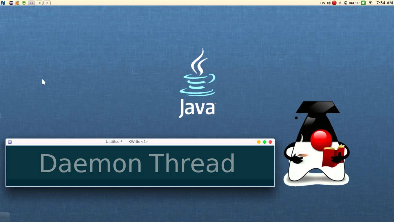 128 Java advanced Multithreading Daemon Thread كلاسات مساعدة | كورسات بالعربي