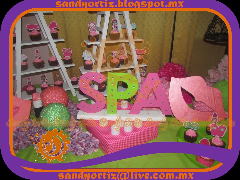 Sandy Ortiz.Detalles: FIESTA TEMÁTICA SPA