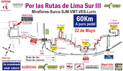 RodandoPerú: POR LAS RUTAS DE LIMA SUR III – 2011 (Invitación al evento)