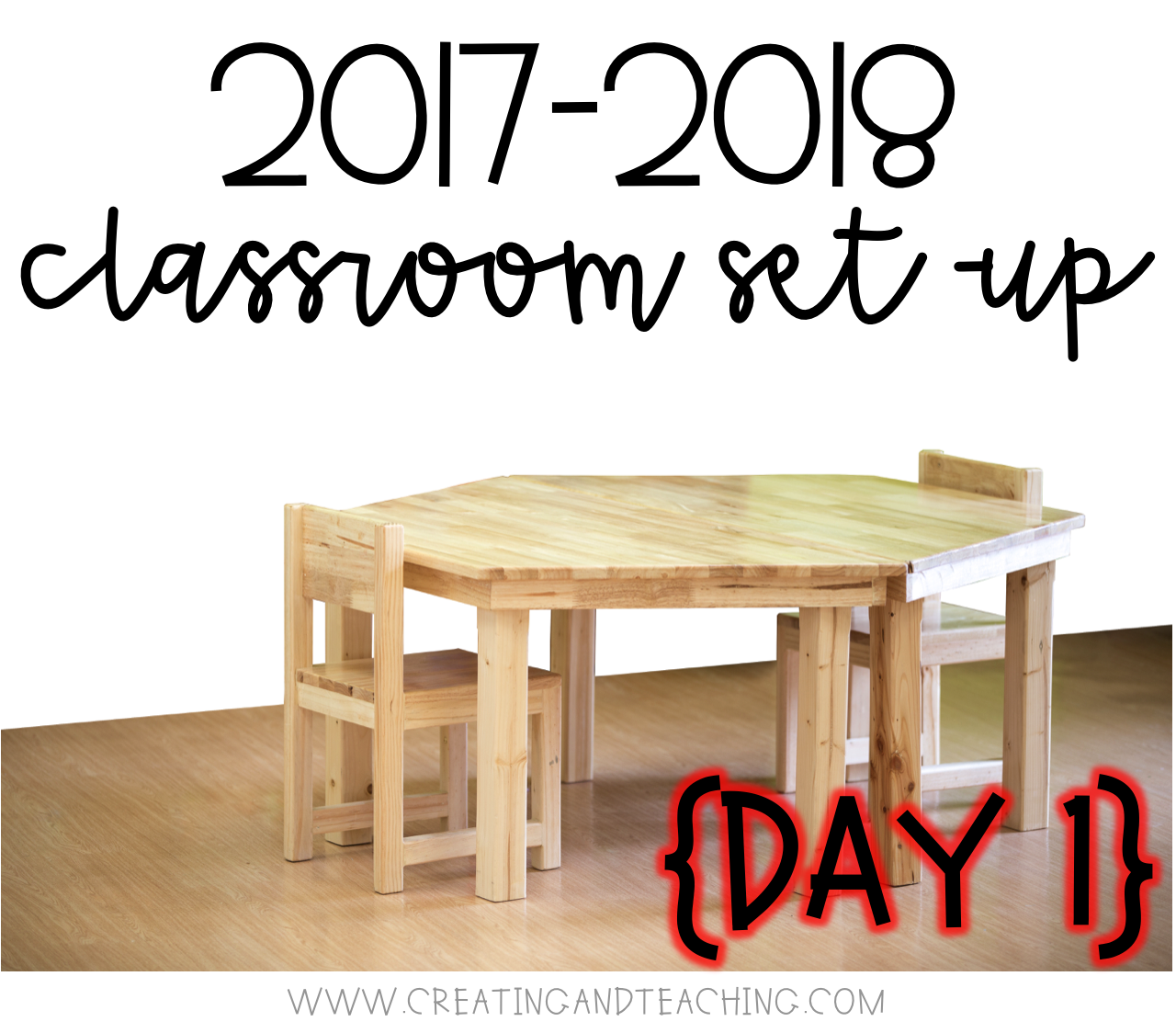 Classroom Set-Up 2017-2018 {Day 1} | creating & teaching